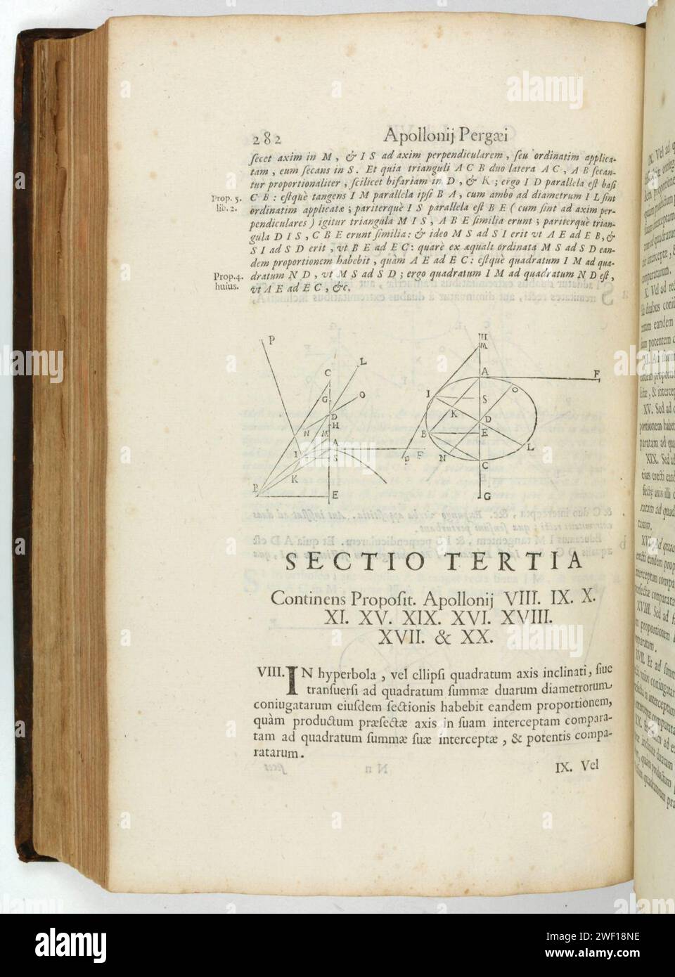 Apollonius of Perga. Conicorum. Florence, Giuseppe Cocchini, 1661 03 ...