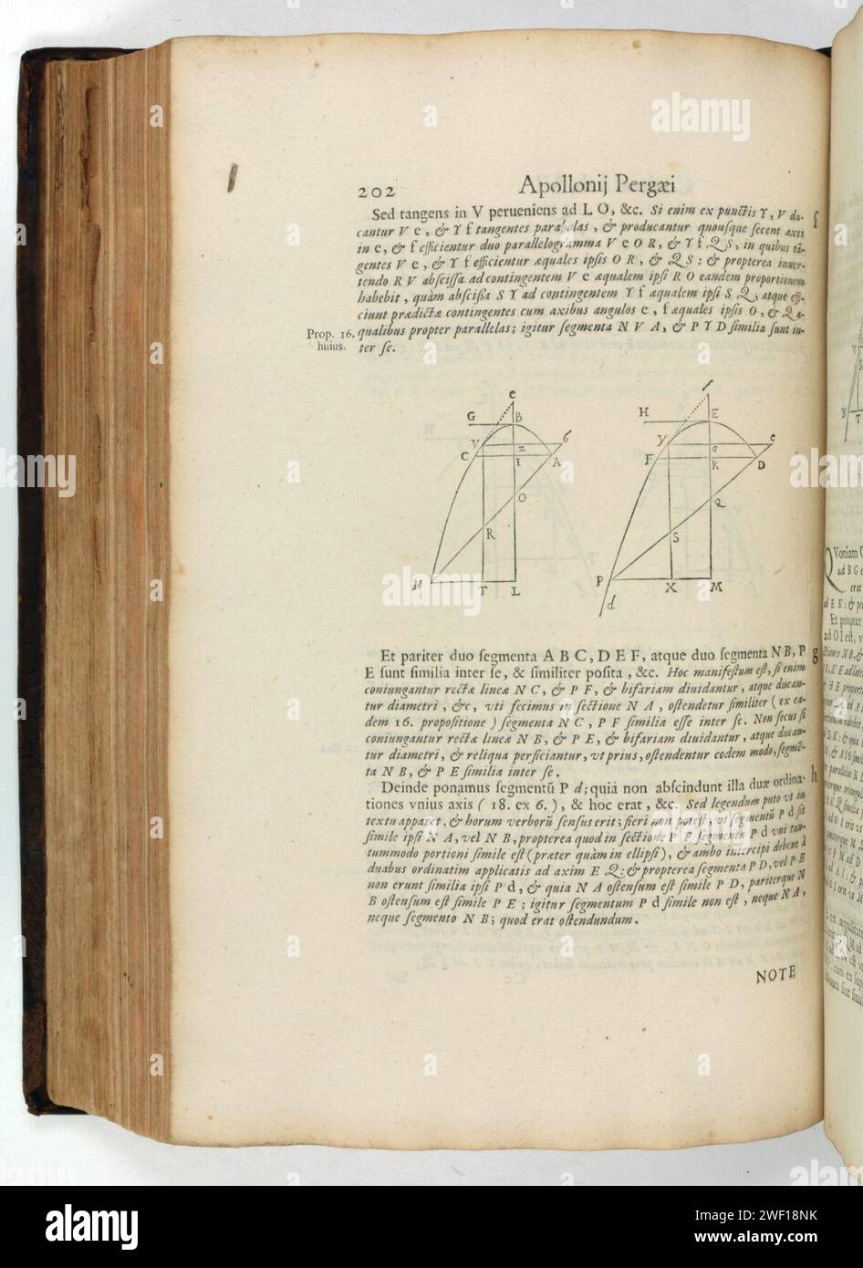 Apollonius of Perga. Conicorum. Florence, Giuseppe Cocchini, 1661 02 ...