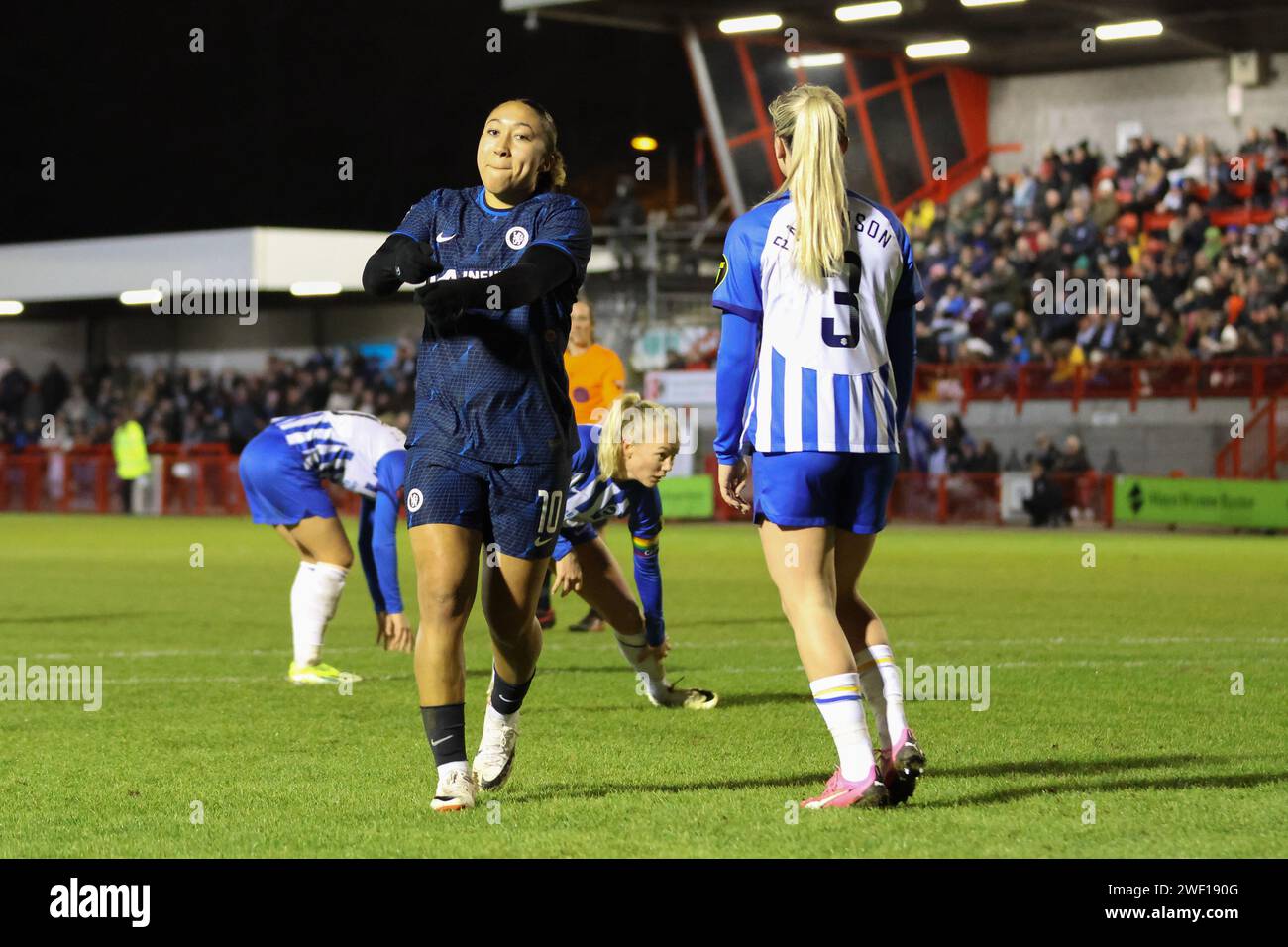 Crawley, UK. 27th Jan, 2024. January 27, 2024, Crawley, UK: Broadfield ...