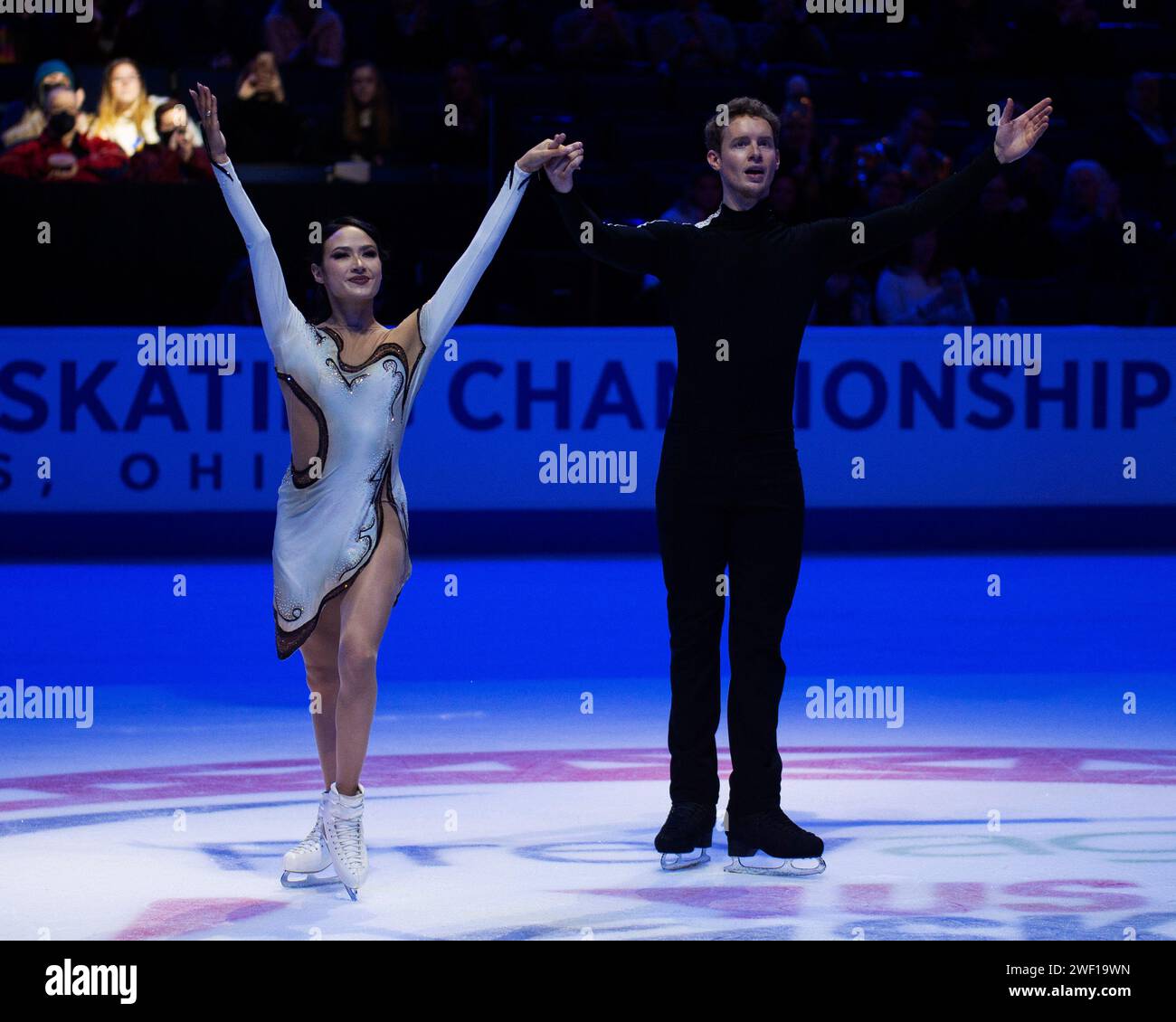Columbus, Ohio, United States. 27th January, 2024.Madison Chock and ...