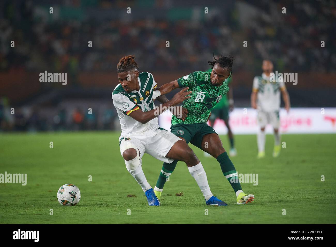 Abidjan, Ivory Coast. January 27, 2024. Round of 16. Christopher ...