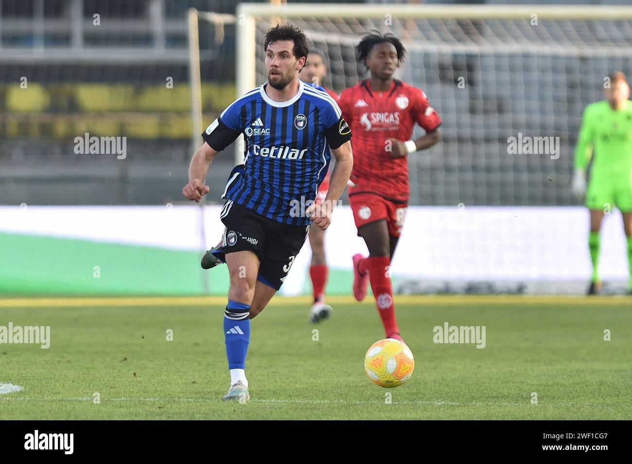 Pisa, Italy. 27th Jan, 2024. Arturo Calabresi (Pisa) during Pisa SC vs ...