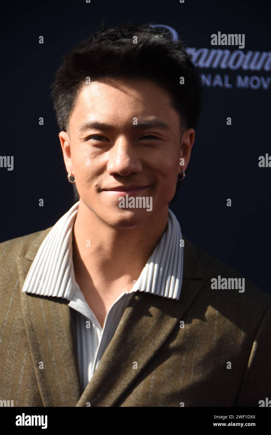 Los Angeles, California, USA 27th January 2024 Actor Brandon Soo Hoo ...