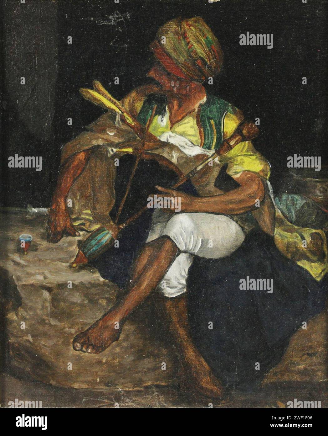 Arab Musician, by Henry Ossawa Tanner Stock Photo - Alamy