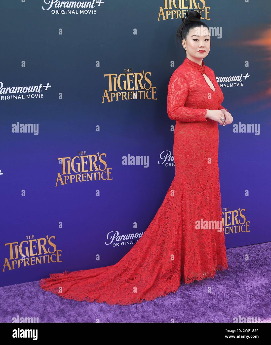 Los Angeles, USA. 27th Jan, 2024. Sherry Cola arrives at the Paramount ...