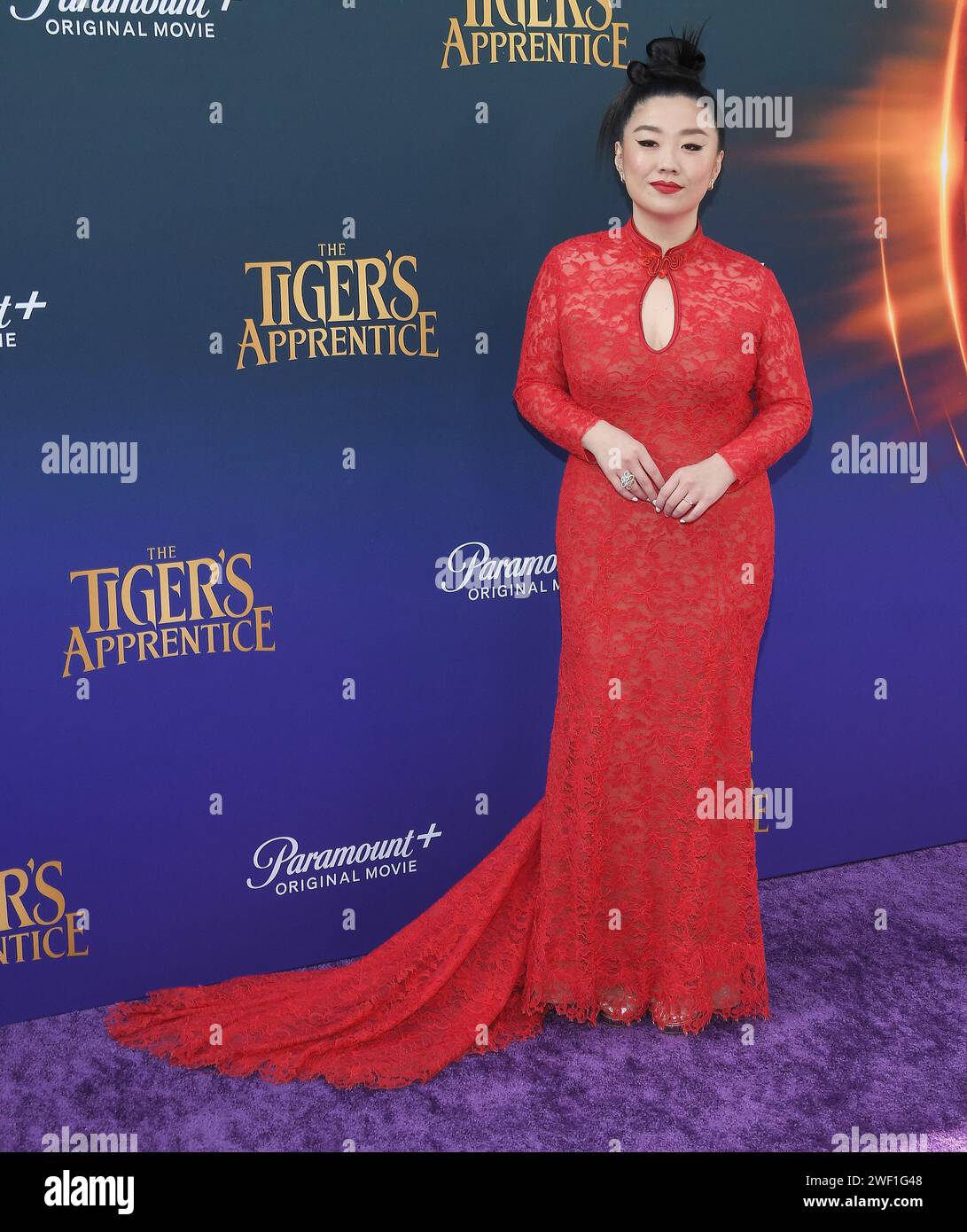 Los Angeles, USA. 27th Jan, 2024. Sherry Cola arrives at the Paramount ...