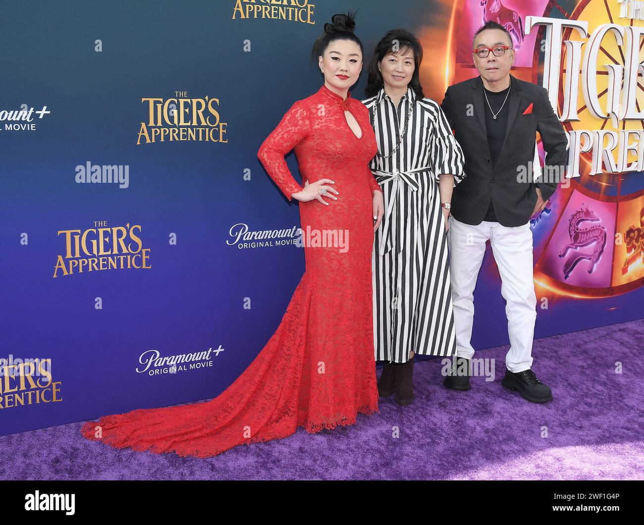 Los Angeles, USA. 27th Jan, 2024. Sherry Cola and Parents at the ...