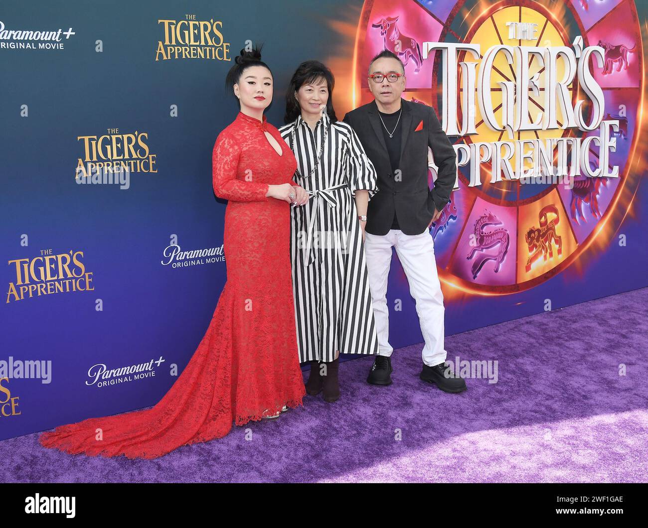Los Angeles, USA. 27th Jan, 2024. Sherry Cola and Parents at the ...