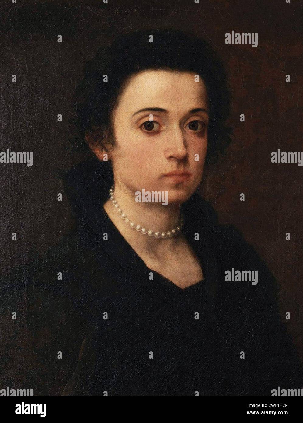 Arcangela Paladini - Self-portrait Stock Photo - Alamy