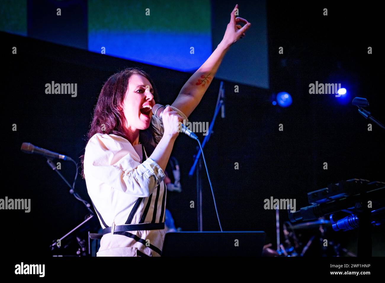 Edinburgh, Scotland. Sat 27 January 2024. Scottish musician / composer ...