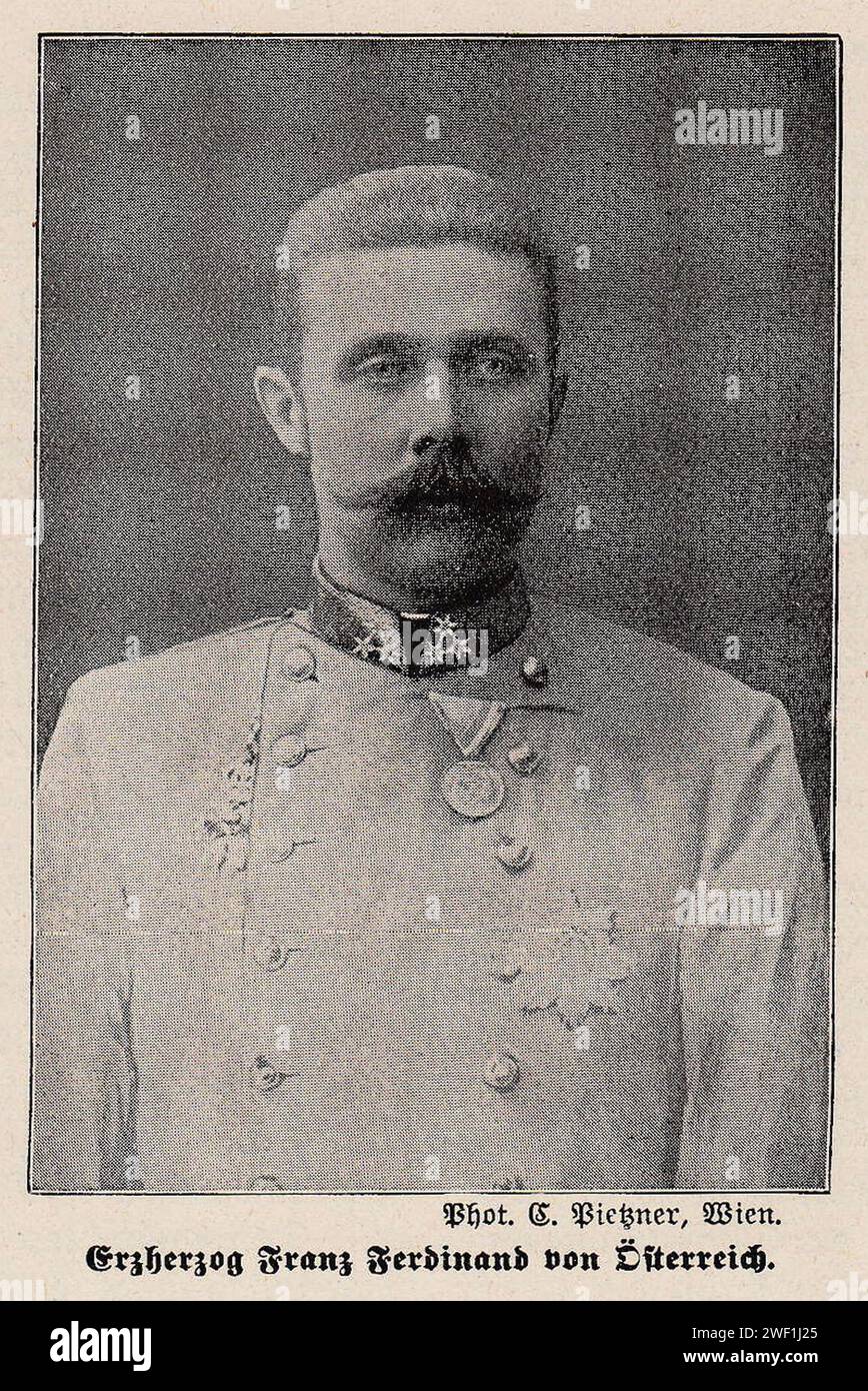 Archduke franz ferdinand hi-res stock photography and images - Alamy
