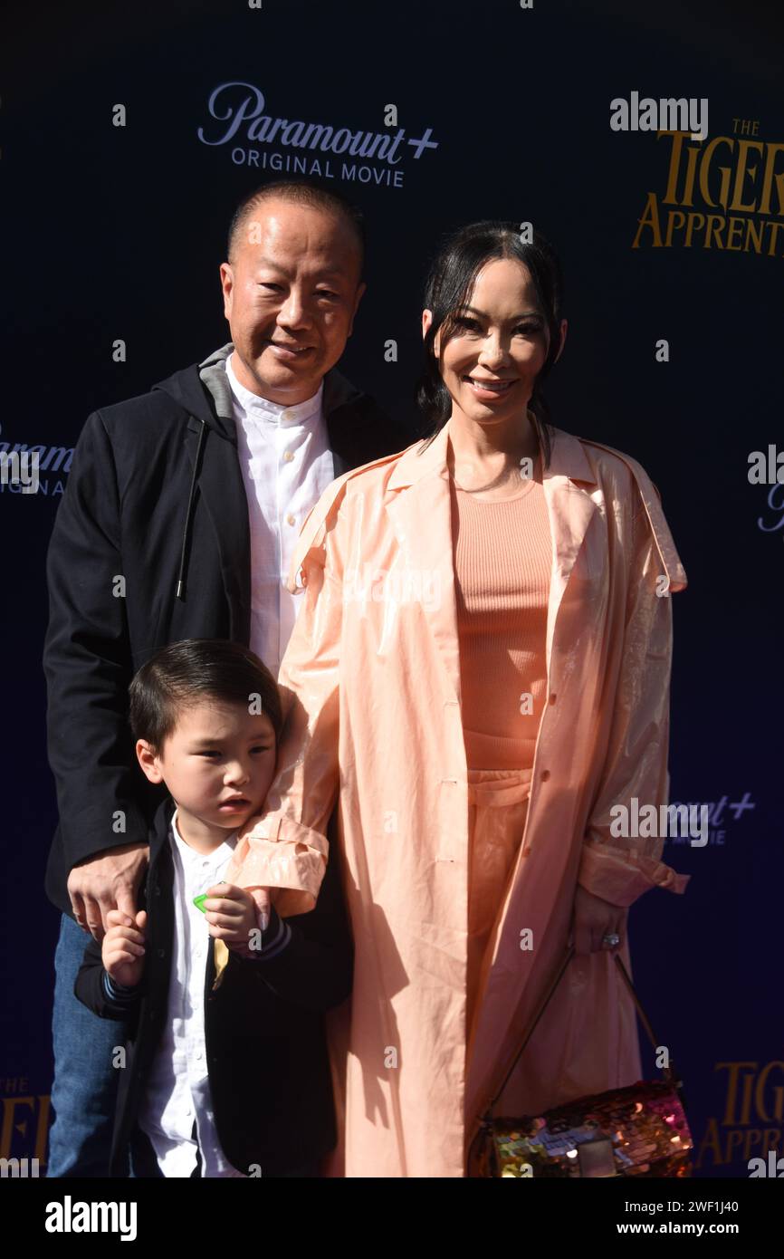 Los Angeles, California, USA 27th January 2024 Gabriel Chiu, Gabriel ...