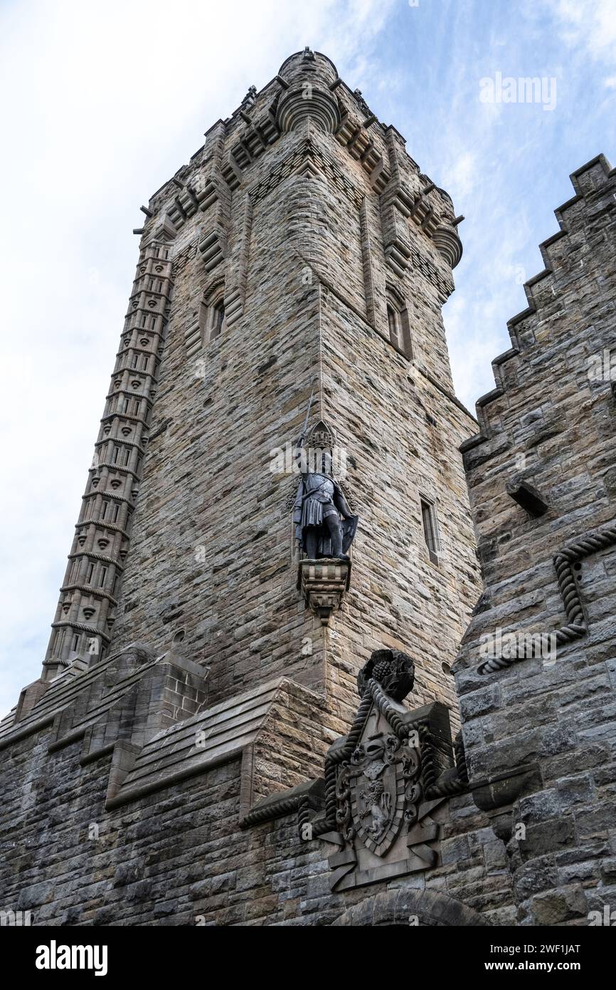 tower at the William Wallace National Monument Stock Photo - Alamy