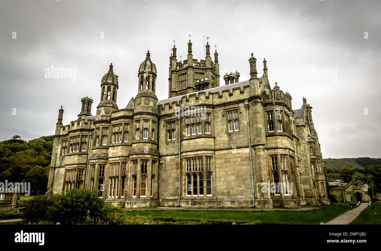 Margam castle hi-res stock photography and images - Alamy