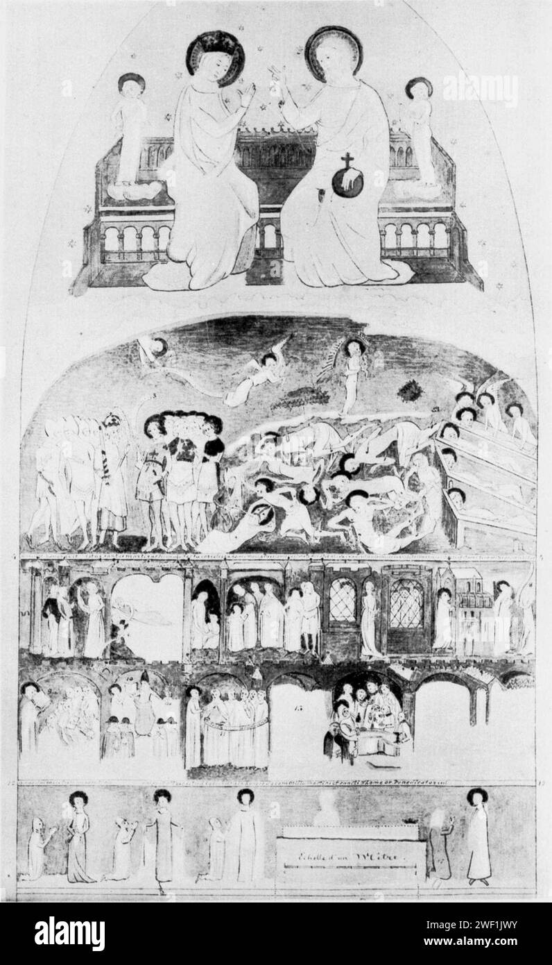 Architectura vol 005 no 020 Oude muurschildering in de Predikheeren ...