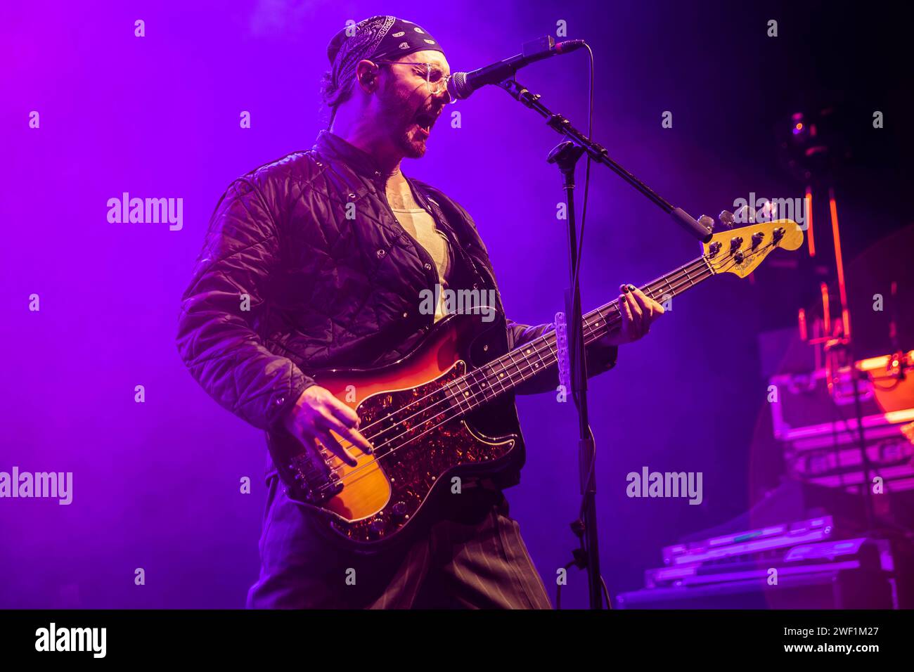 Milan Italy. 25th Jan 2024. The American band STATE CHAMPS performs ...