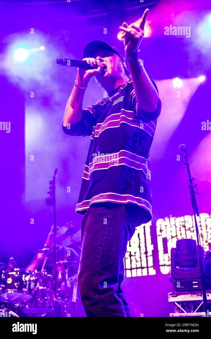 Milan Italy. 25th Jan 2024. The American band STATE CHAMPS performs ...