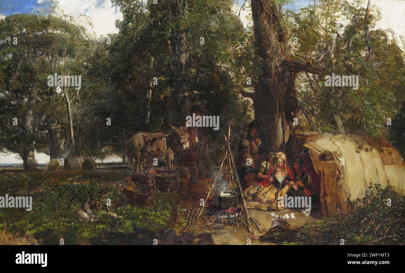 Henry Mark Anthony - Thinking of the Future, an Irish Sketch (c. 1840s ...