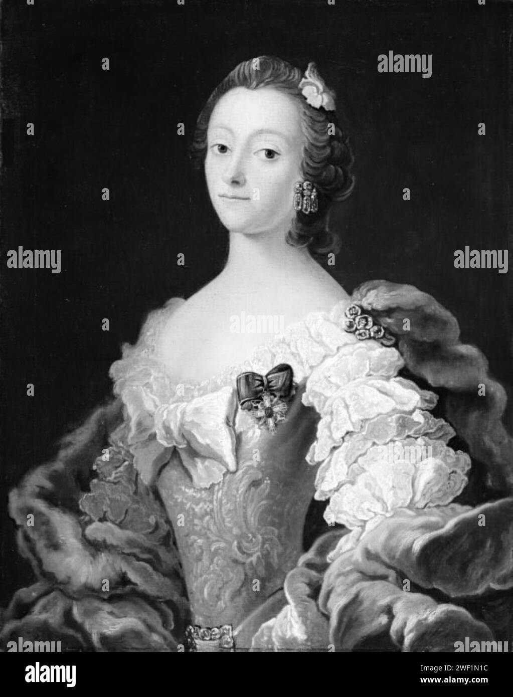 Peder Als, Anna Cathrine Hauch, født von der Maase Stock Photo - Alamy