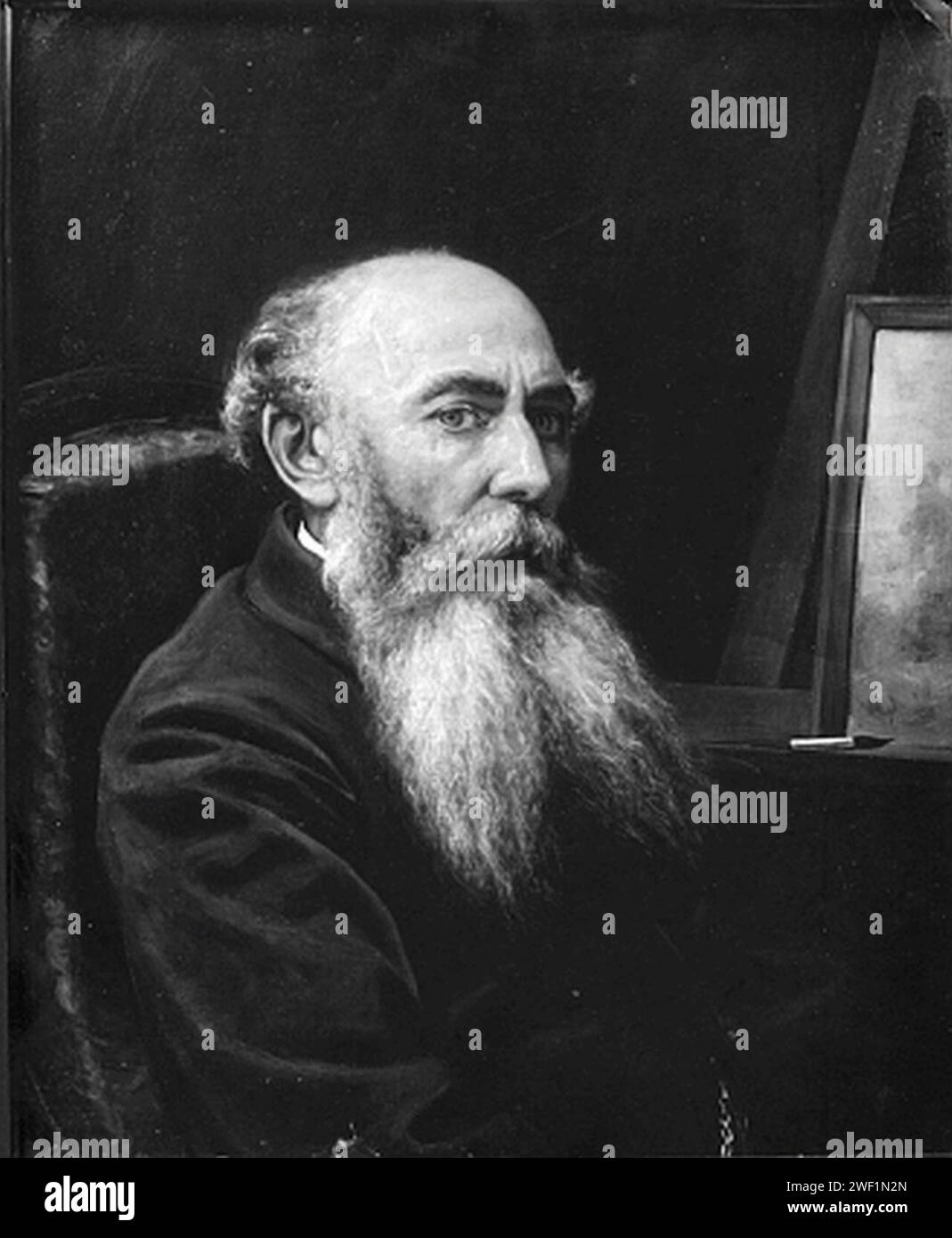 Peter Nicolai Arbo - Hans Johan Frederik Berg Stock Photo - Alamy