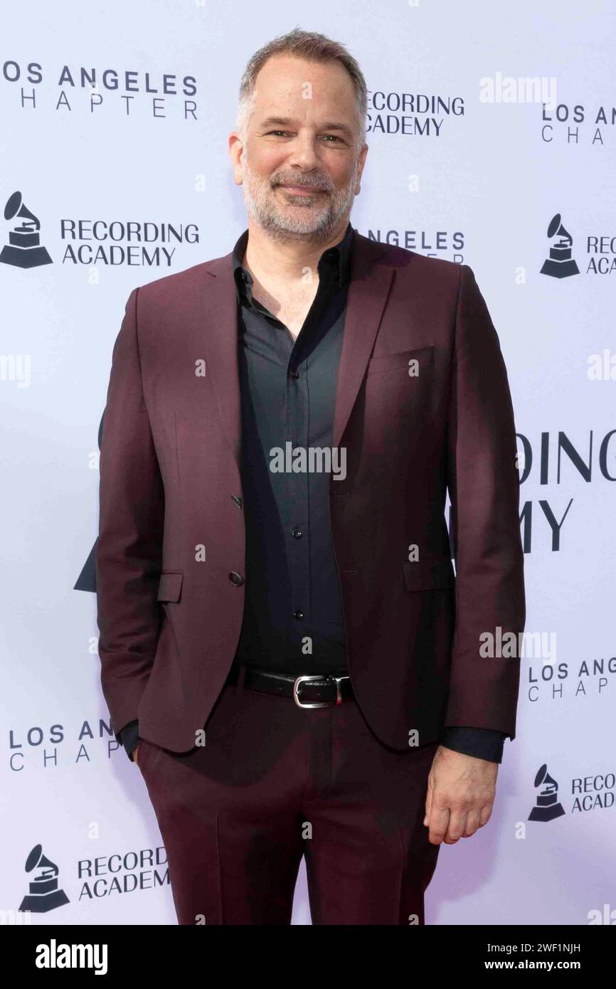 Mike Bozzi attends the arrivals of the Recording Academy® Los Angeles ...