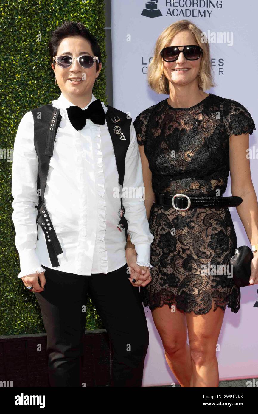 Carla Patullo and Elizabeth Beech attend the arrivals of the Recording ...