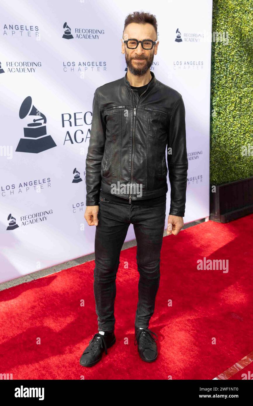 Panos A. Panay attends the arrivals of the Recording Academy® Los ...