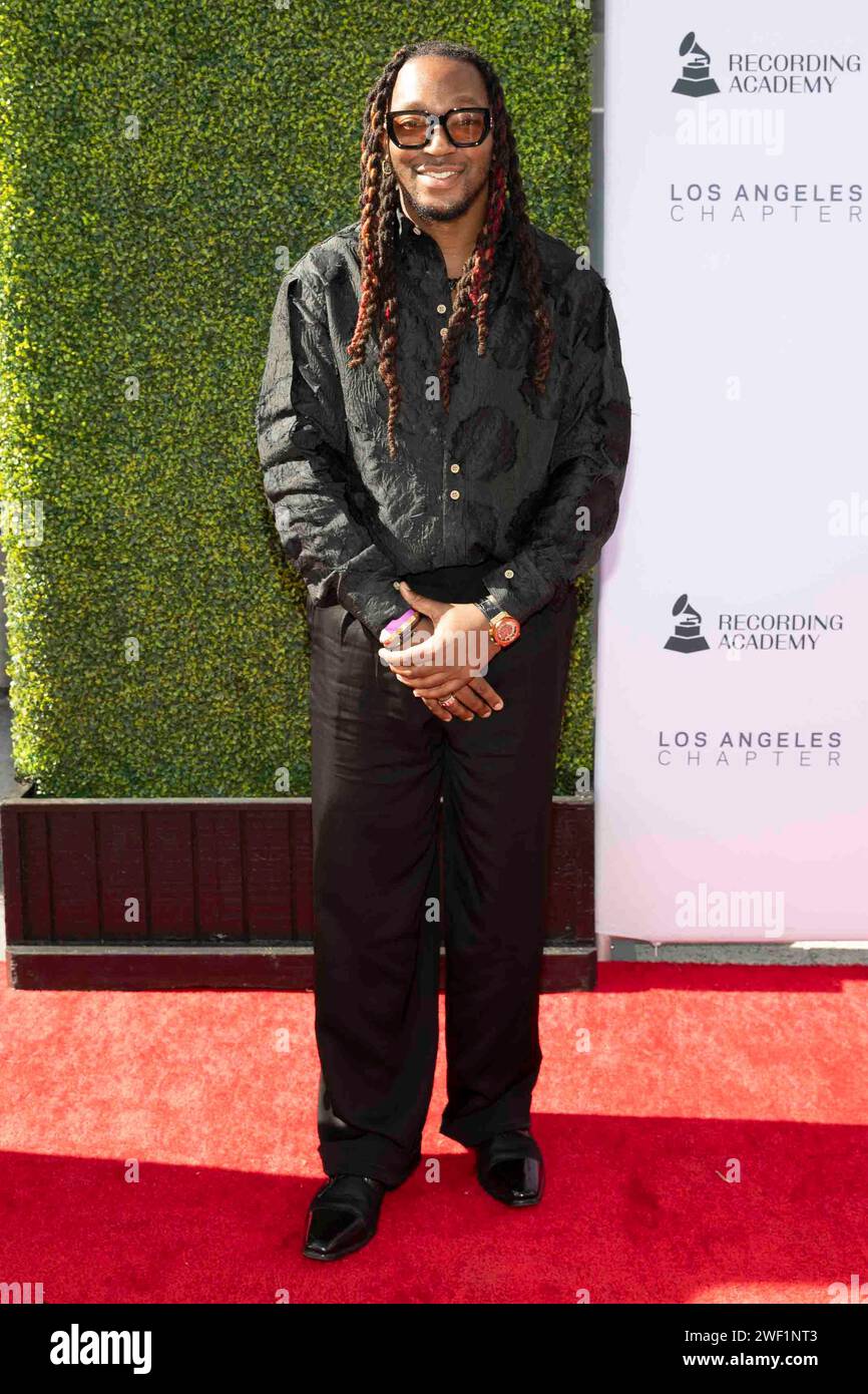 Kizzo attends the arrivals of the Recording Academy® Los Angeles ...
