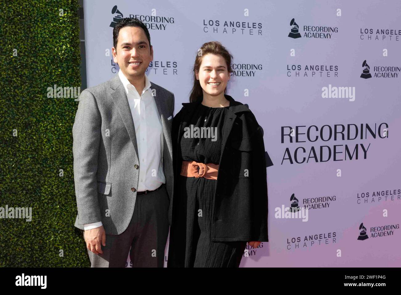 Los Angeles, USA. 27th Jan, 2024. Jason Baum and Zoe Schack attend the ...