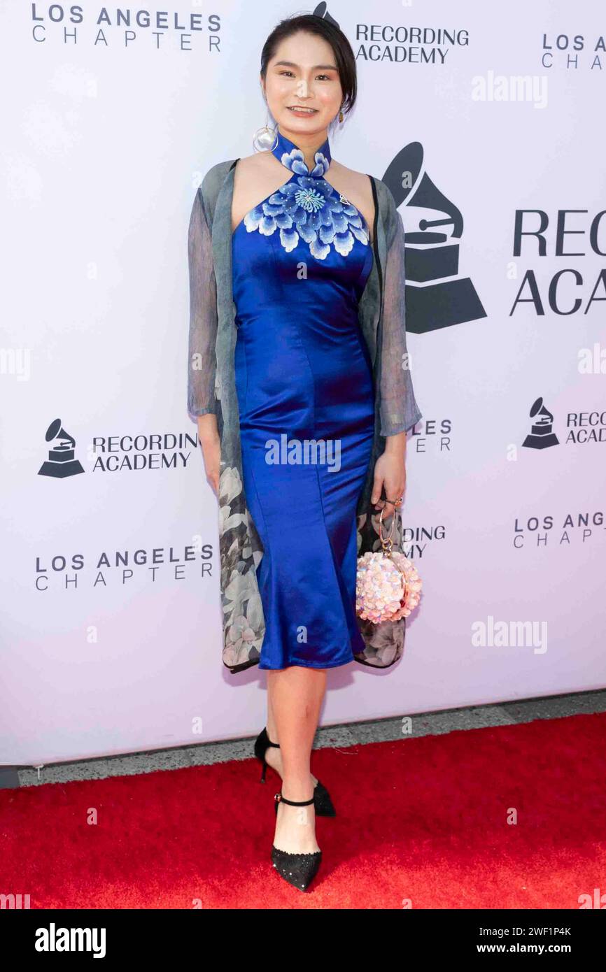 Los Angeles, USA. 27th Jan, 2024. Yang Tan attends the arrivals of the ...