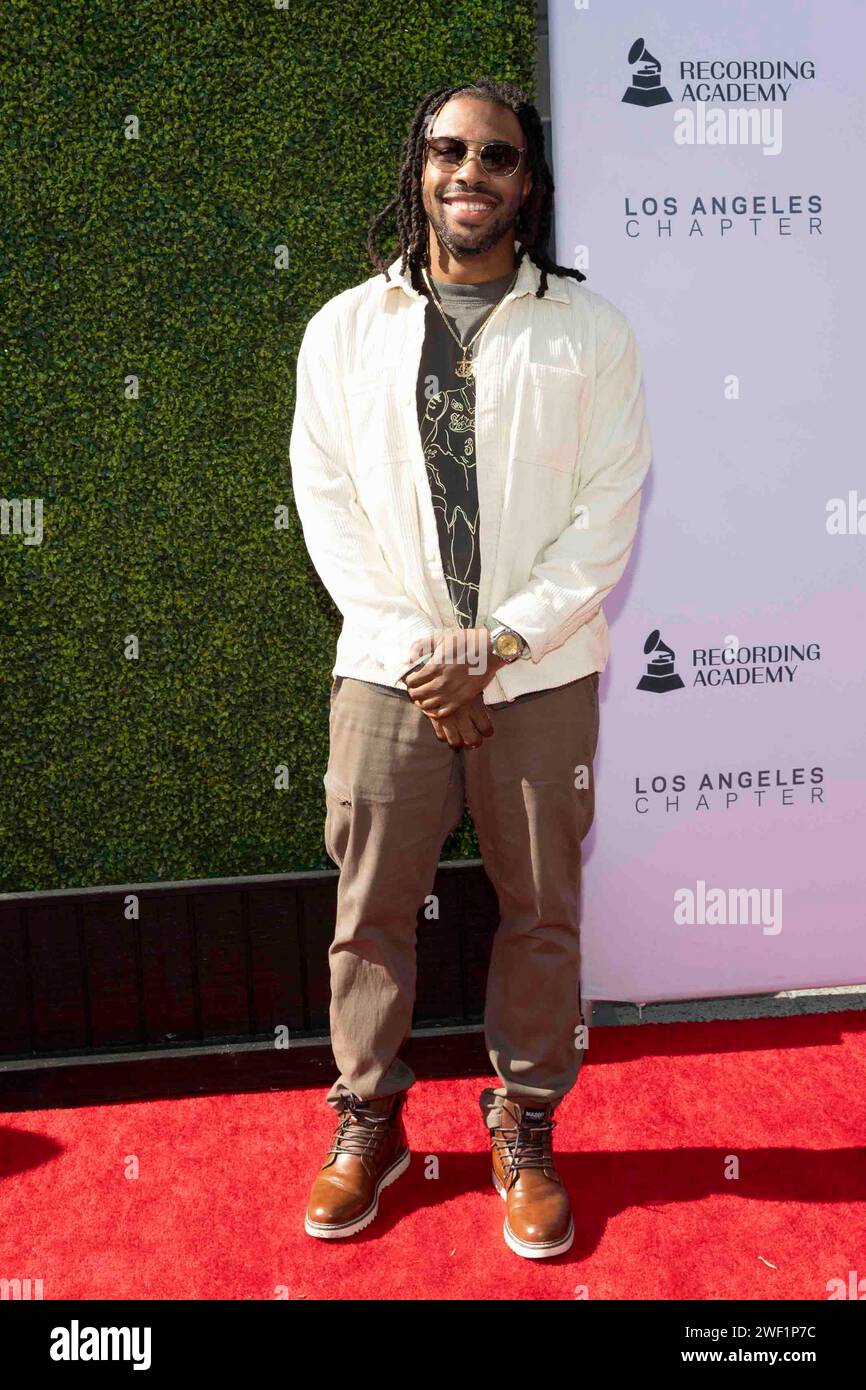 Los Angeles, USA. 27th Jan, 2024. Len Brown attends the arrivals of the ...
