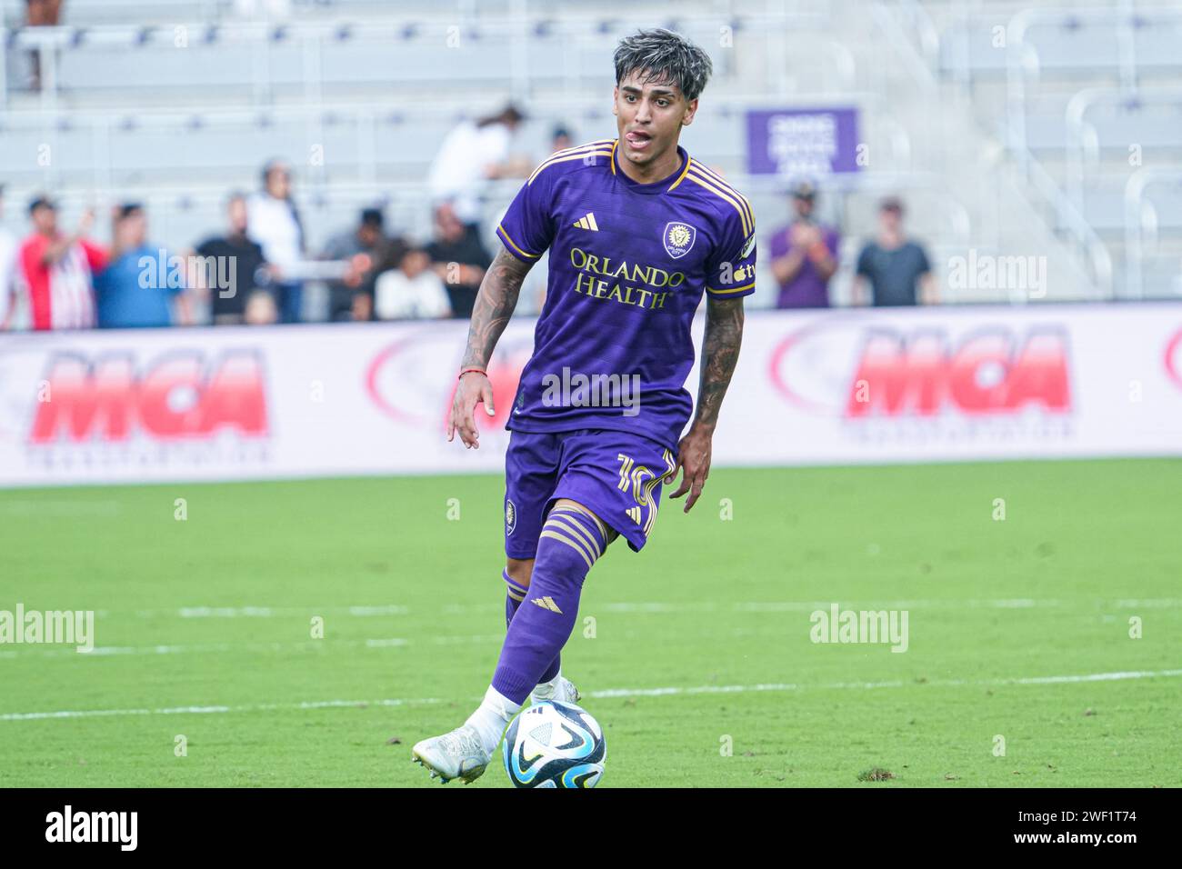 Orlando, Florida, USA, April 29, 2023, Orlando City SC player Facundo ...