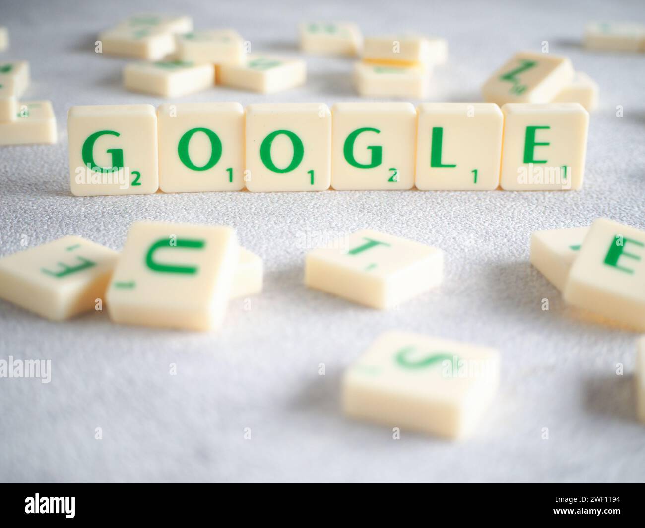 Scrabble letters spelling words INSURANCE Stock Photo - Alamy