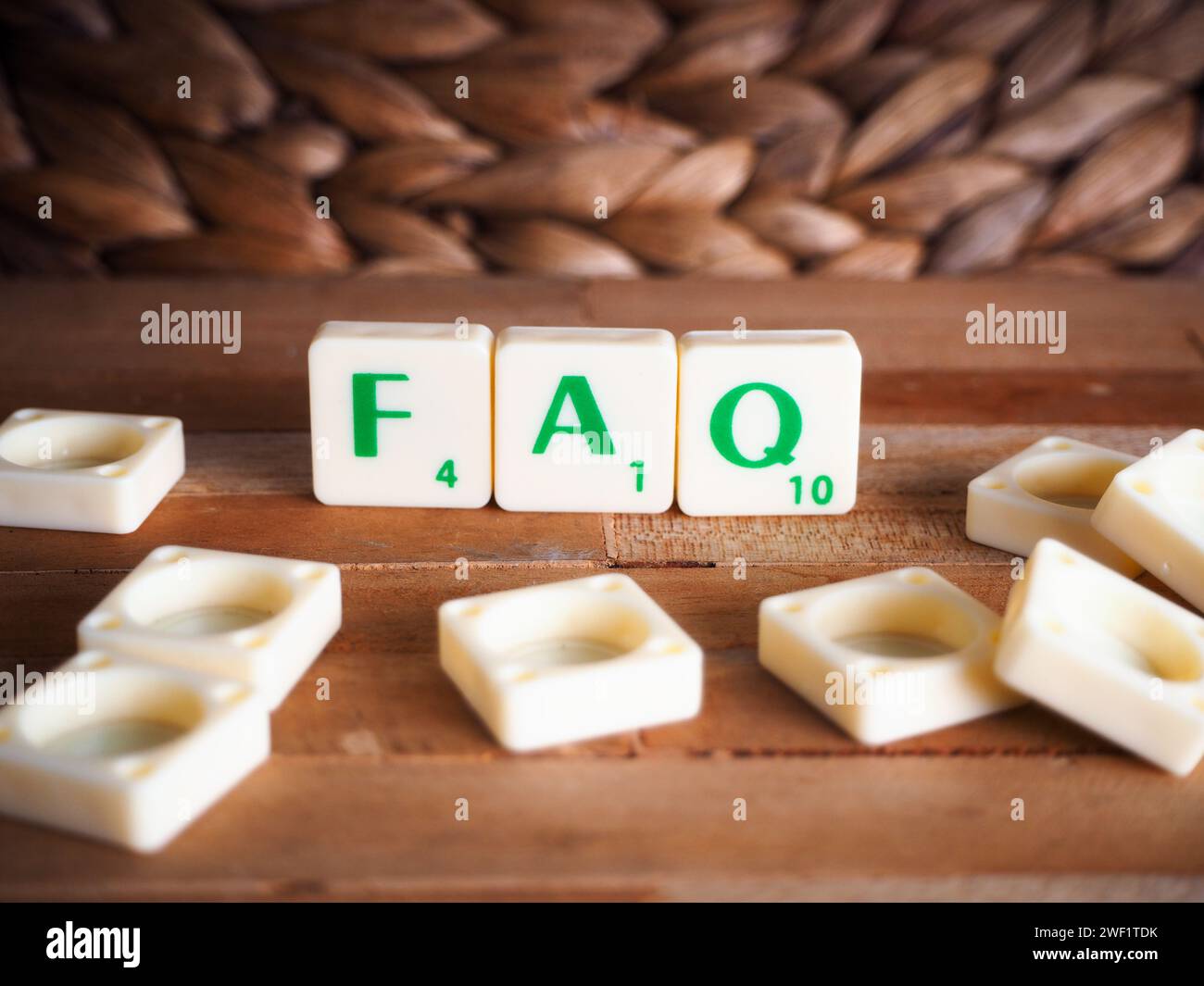 Faq alphabet hi-res stock photography and images - Alamy