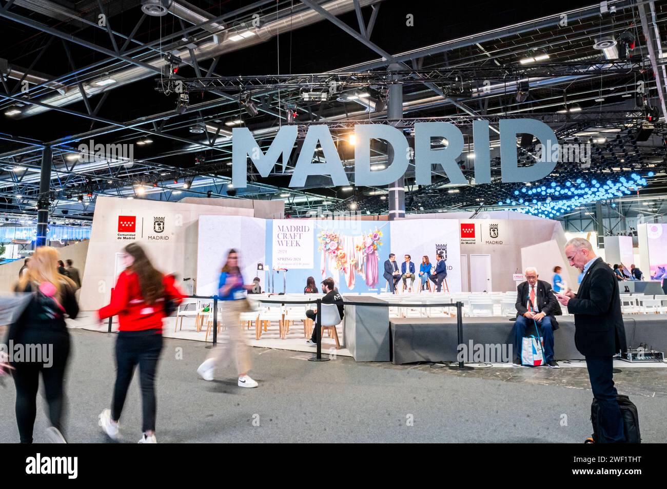 Madrid, Spain. 26th Jan, 2024. General view of the Community of Madrid ...