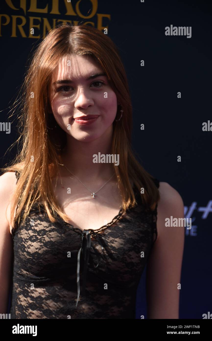 Los Angeles, California, USA 27th January 2024 Actress Callie Haverda ...