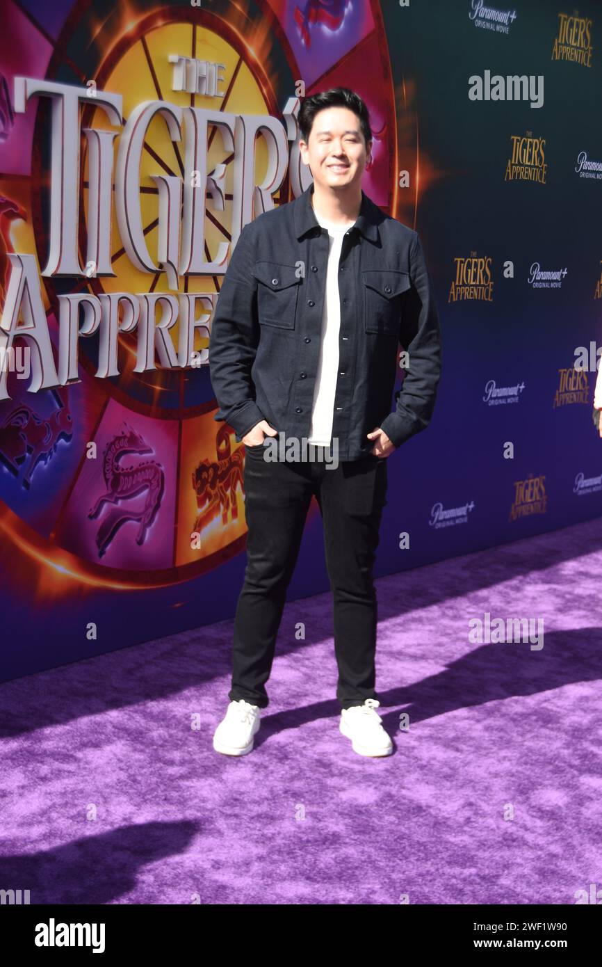 Los Angeles, California, USA 27th January 2024 Producer Dan Mark ...