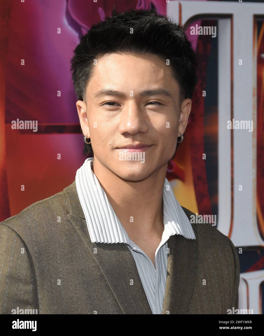 Los Angeles, USA. 27th Jan, 2024. Brandon Soo Hoo arrives at the ...