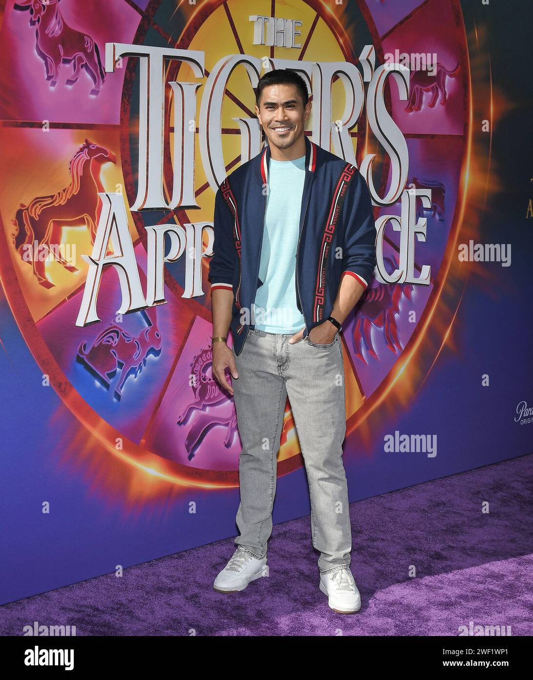 Los Angeles, USA. 27th Jan, 2024. JB Tadena arrives at the Paramount 's ...