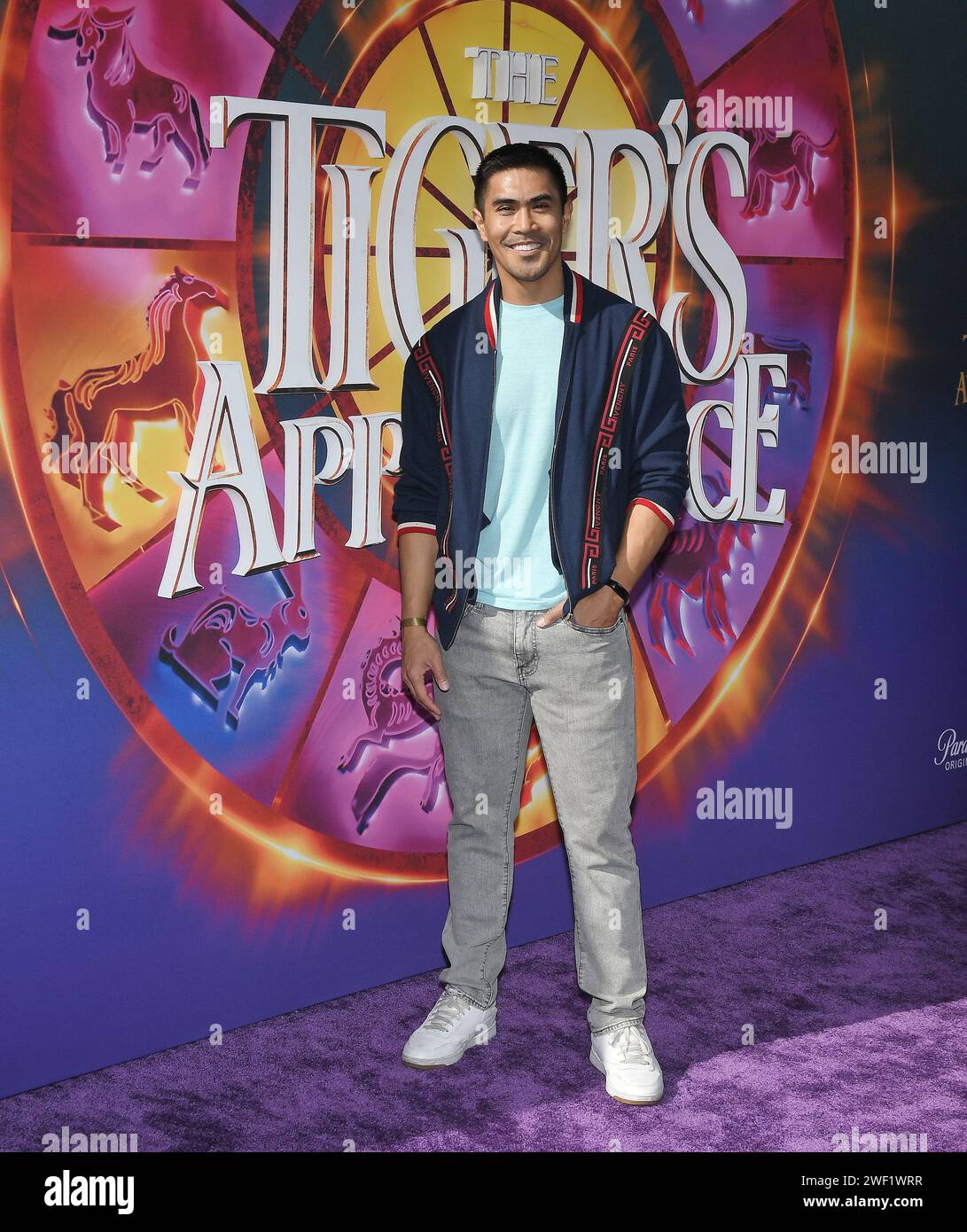 Los Angeles, USA. 27th Jan, 2024. JB Tadena arrives at the Paramount 's ...