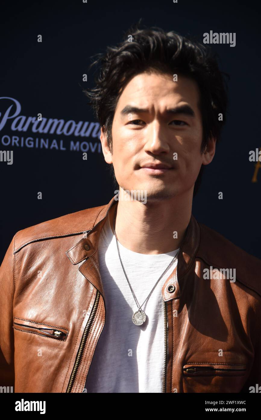 Los Angeles, California, USA 27th January 2024 Actor Tony Chung attends Paramount+ "A Tiger's ...