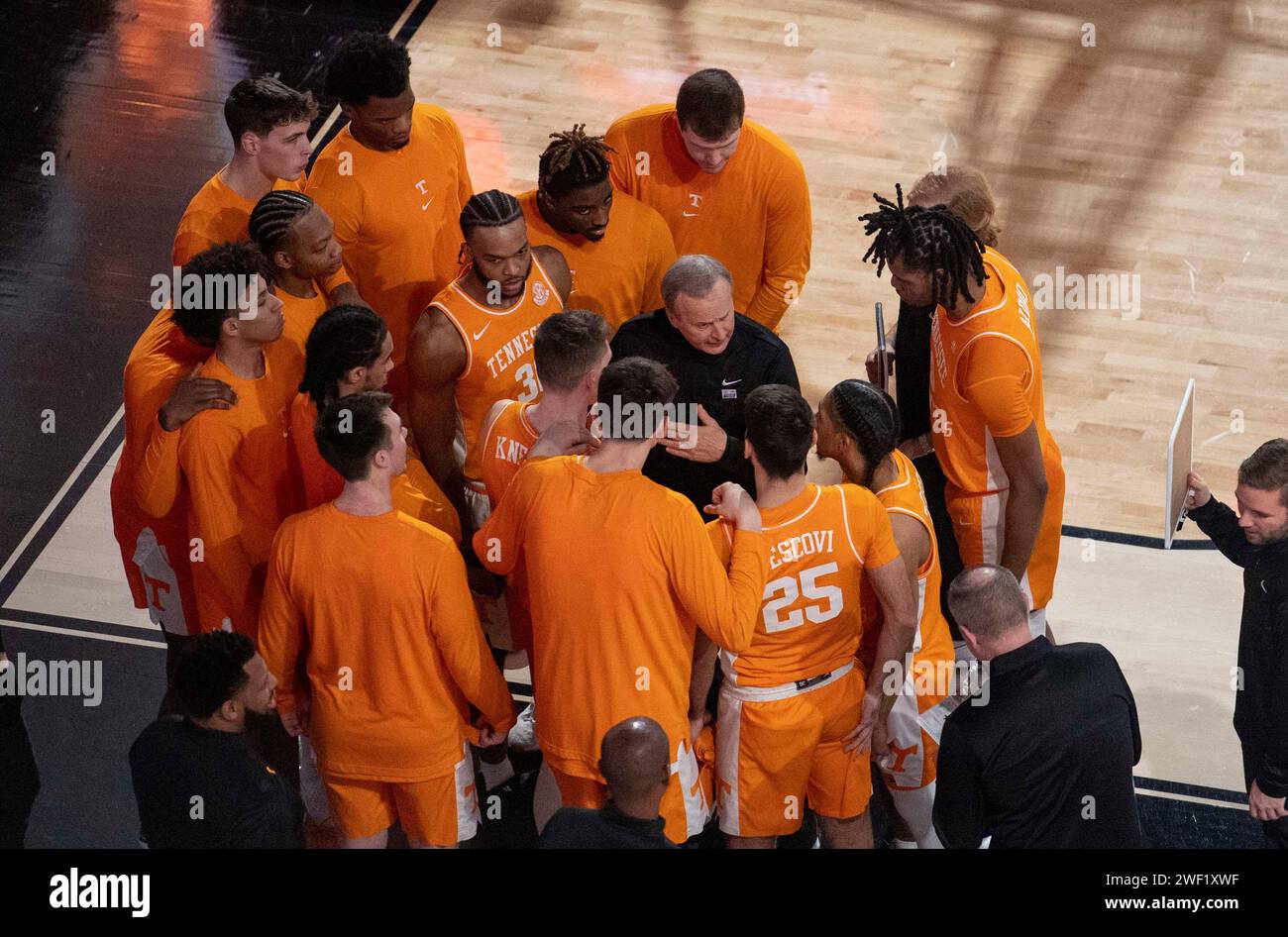 Nashville, Tennessee, USA. 27th Jan, 2024. University of Tennessee head ...