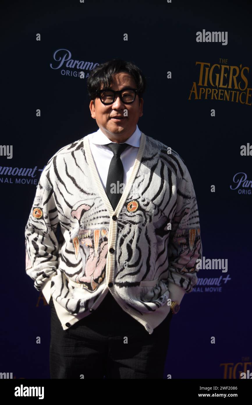 Los Angeles, California, USA 27th January 2024 Nick Cho attends ...