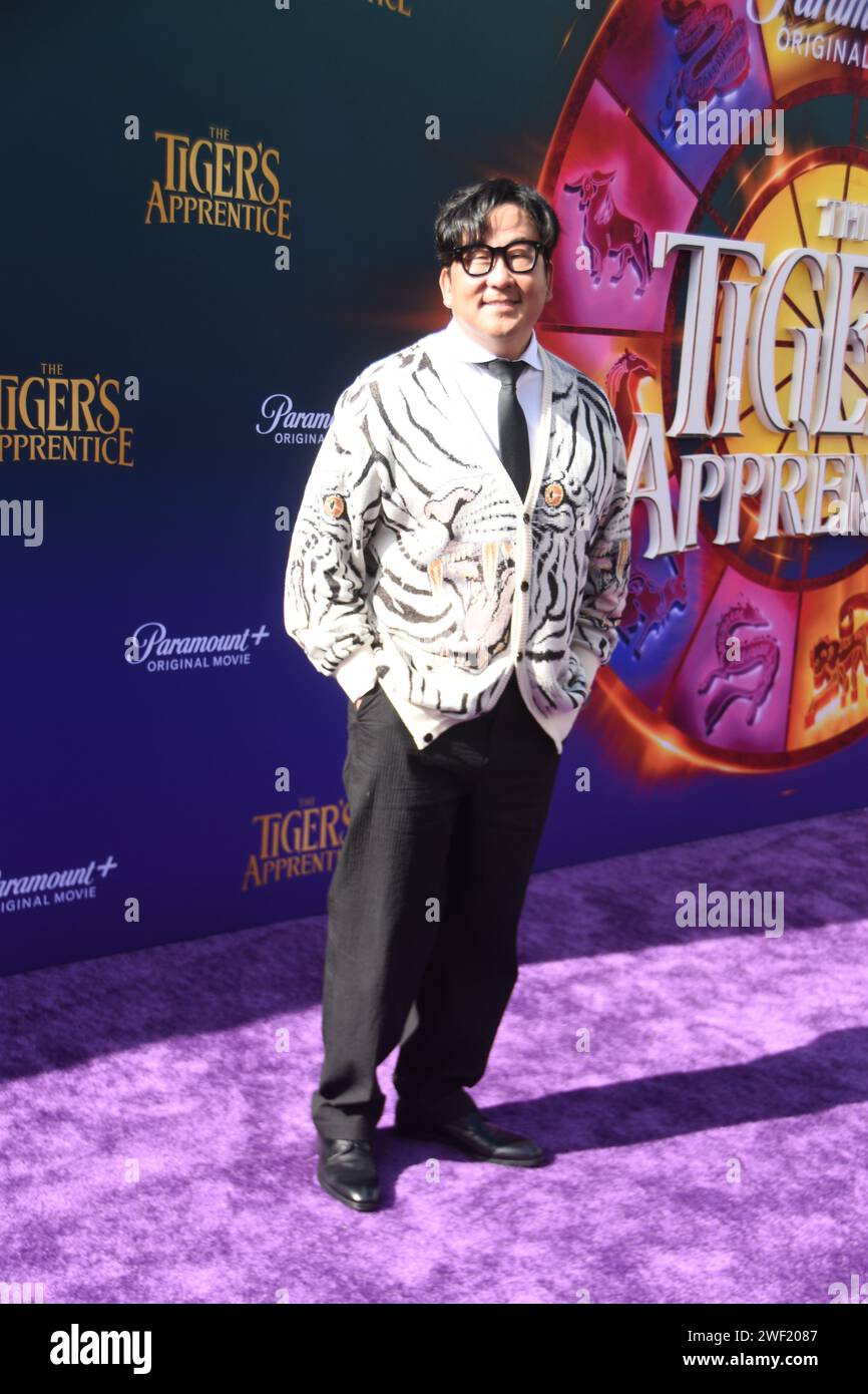 Los Angeles, California, USA 27th January 2024 Nick Cho attends ...