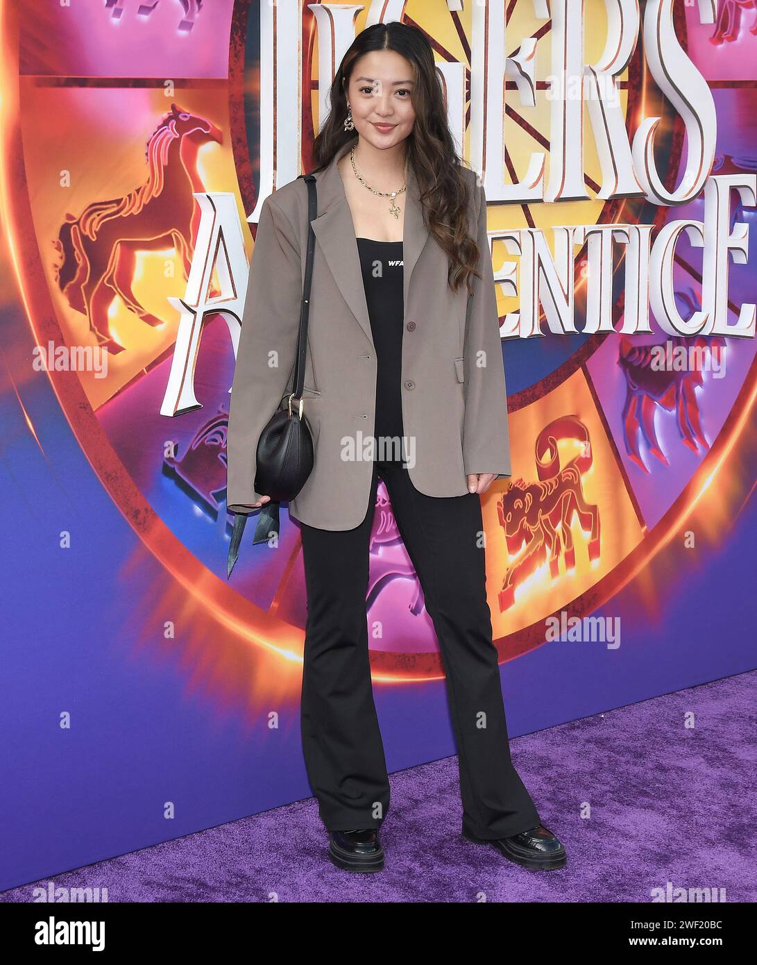 Los Angeles, USA. 27th Jan, 2024. Chelsea Zhang arrives at the ...