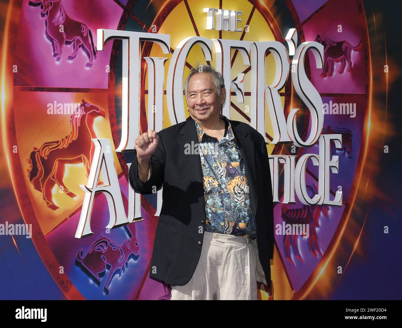 Los Angeles, USA. 27th Jan, 2024. Laurence Yep arrives at the Paramount ...