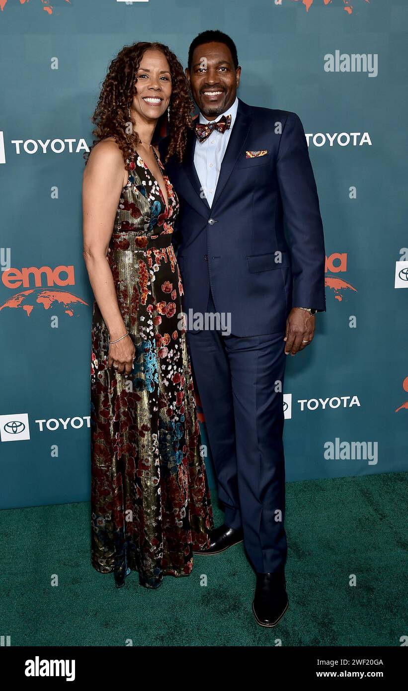 Los Angeles, USA. 27th Jan, 2024. Mykelti Williamson and Sondra Spriggs ...