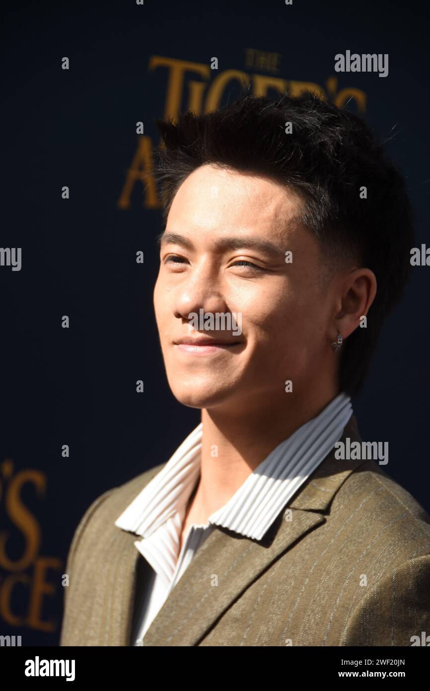 Los Angeles, California, USA 27th January 2024 Actor Brandon Soo Hoo ...