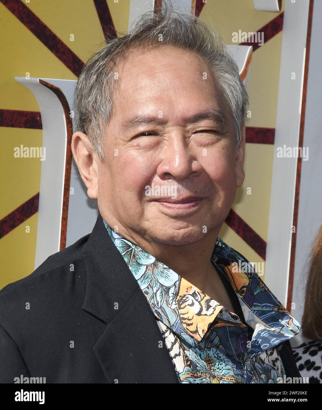 Los Angeles, USA. 27th Jan, 2024. Laurence Yep arrives at the Paramount ...