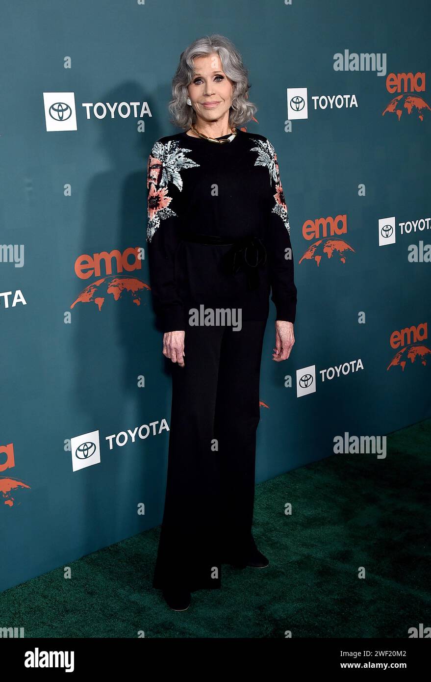 Los Angeles, USA. 27th Jan, 2024. Jane Fonda arriving at the EMA Awards ...